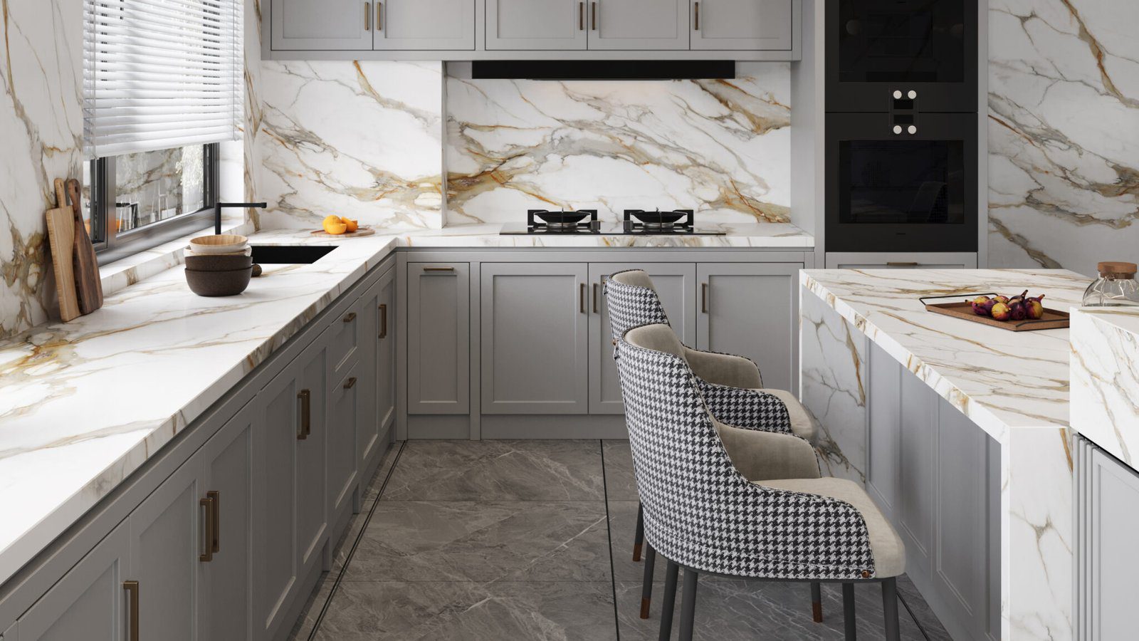 LQP9787 Calacatta Royale - Lucent Quartz